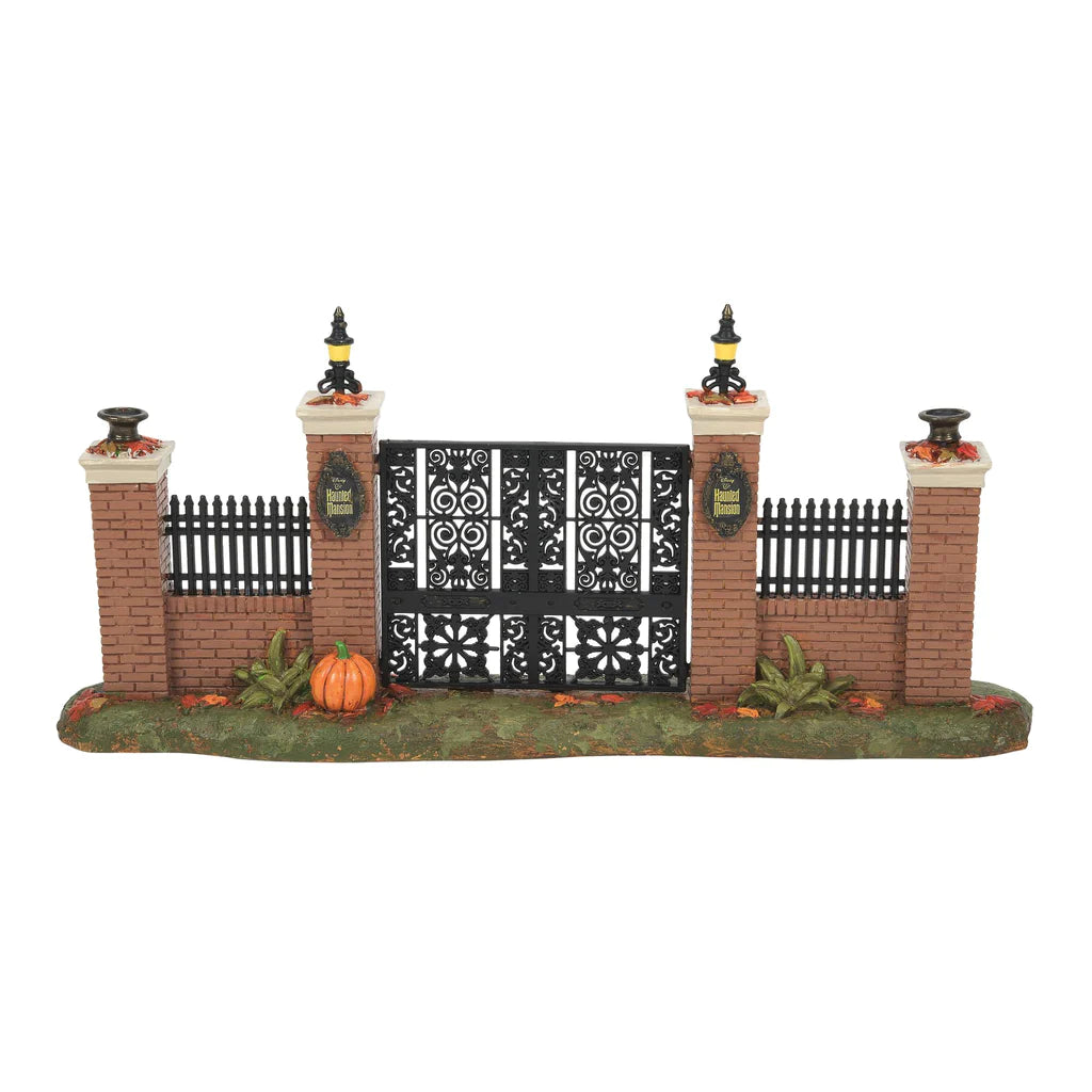 D-56 Collectible: Haunted Mansion Gate – greengate Garden Centres