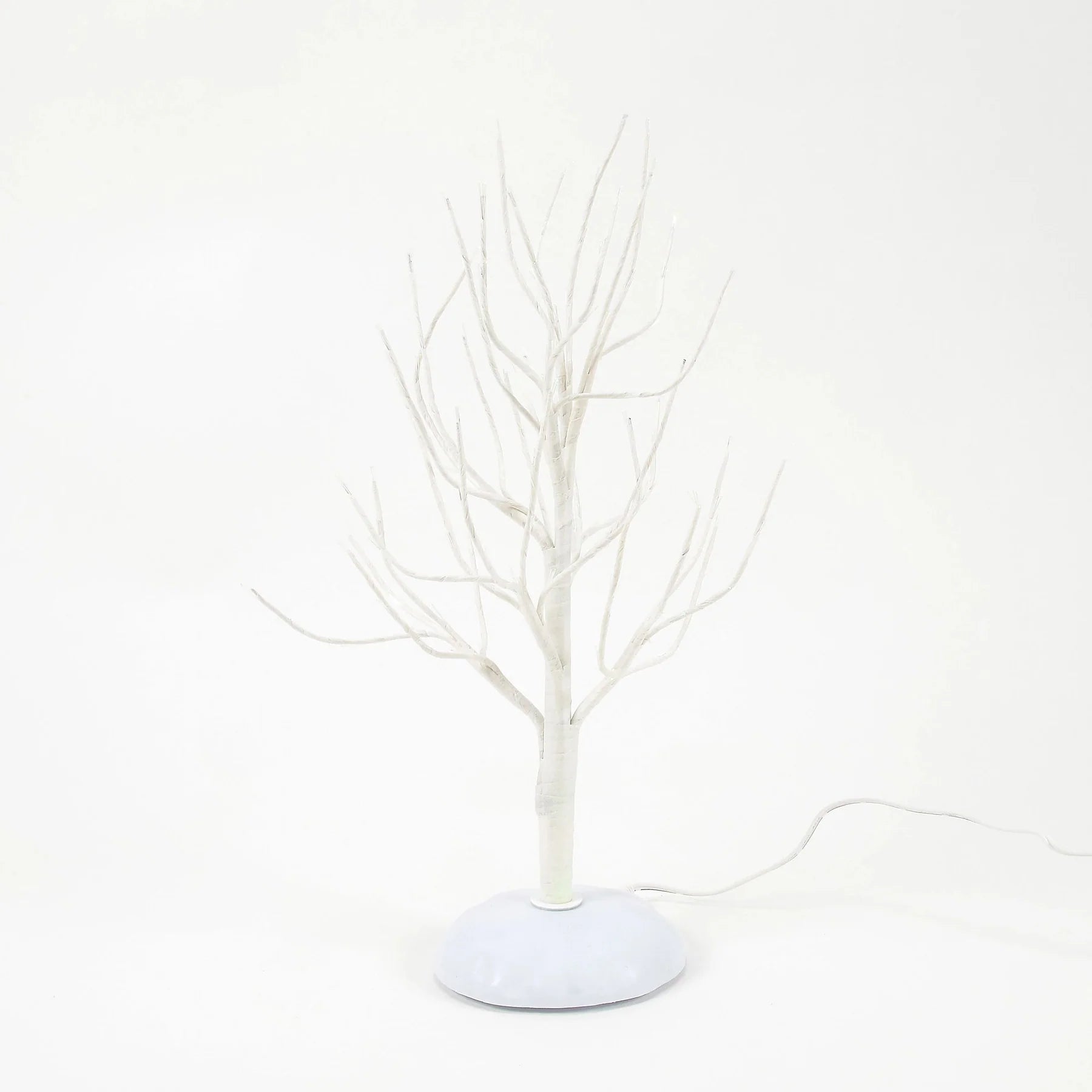 D-56 Village Tree: Lit Twinkle Branch Tree White – greengate Garden Centres