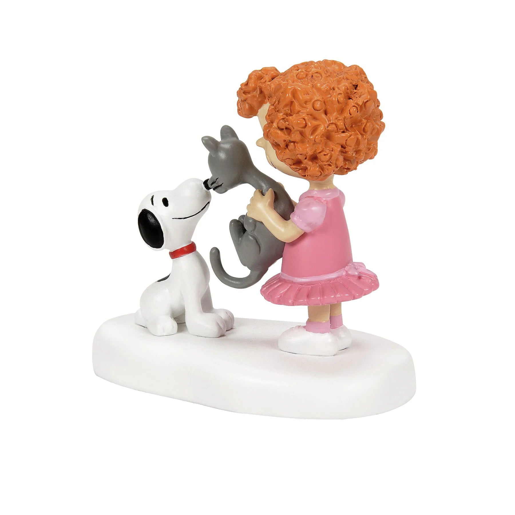 D-56 Collectible: Peanuts Frieda & Faron Meet Snoopy – greengate Garden ...